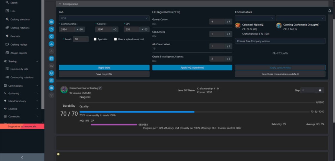 Comment utiliser FFXIV Teamcraft – Guide de Final Fantasy Teamcraft