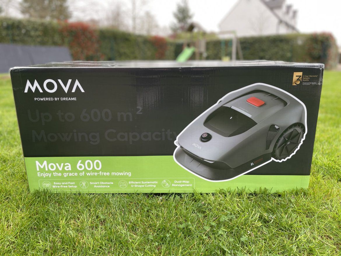 Mova 600 : test complet du robot tondeuse sans fil nouvelle génération